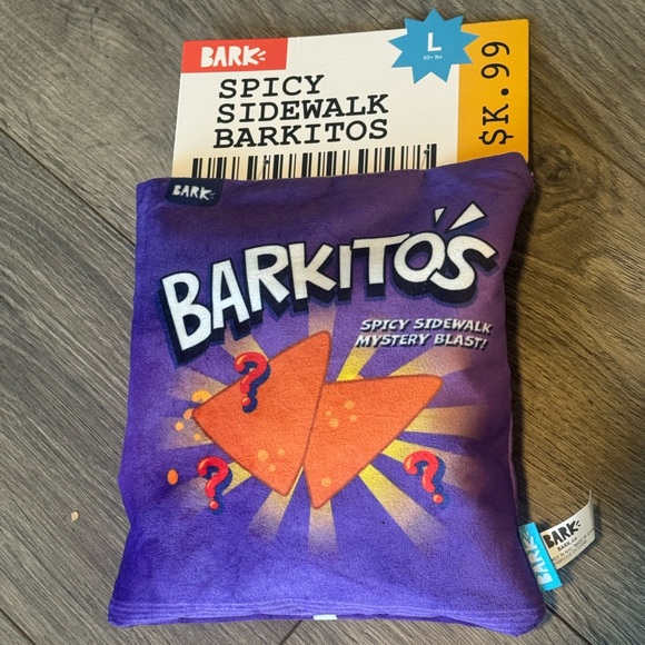 Barkbox | Dog | Nwt Bark Box Spicy Sidewalk Barkitos Fun Dog You ...